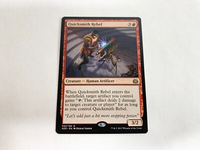 Quicksmith Rebel (X1) Aether Revolt MTG (Lightly Played) | eBay
