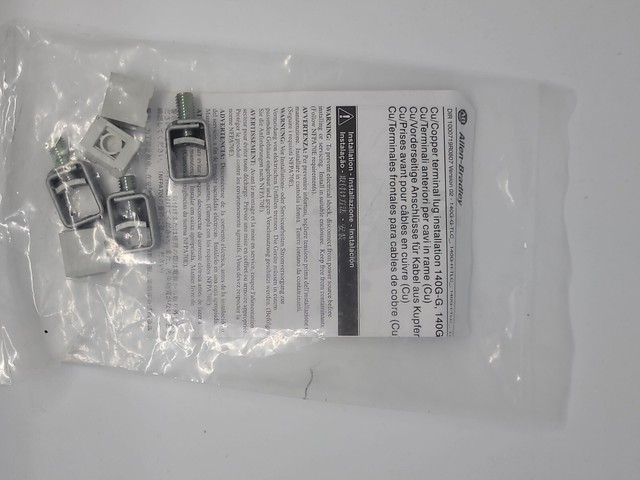 ALLEN-BRADLEY CIRCUIT BREAKER TERMINAL LUGS 140G-H-TLC13 for sale ...
