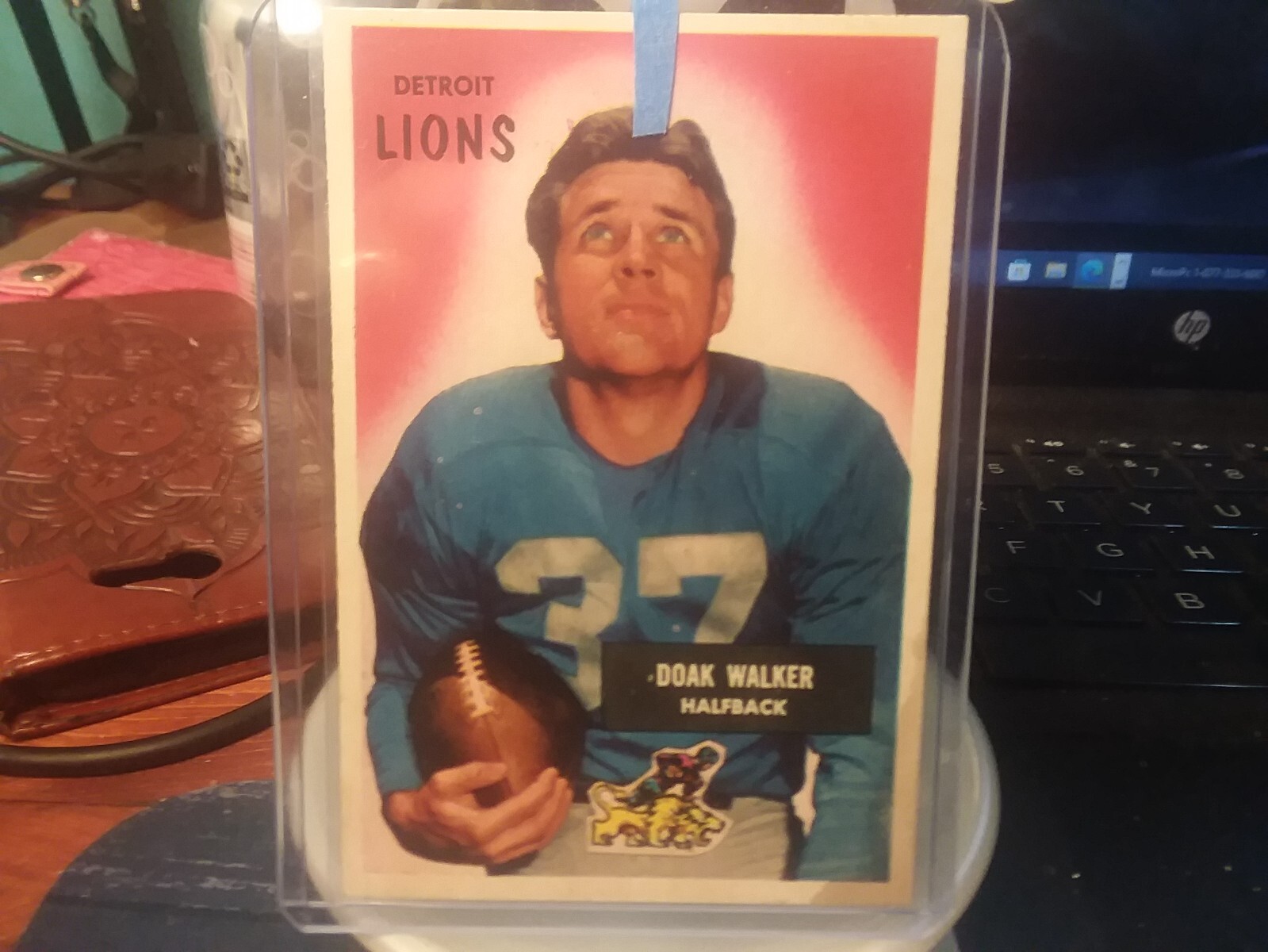1955 Bowman Football Doak Walker Detroit Lions Card #1 Hall of Famer | eBay