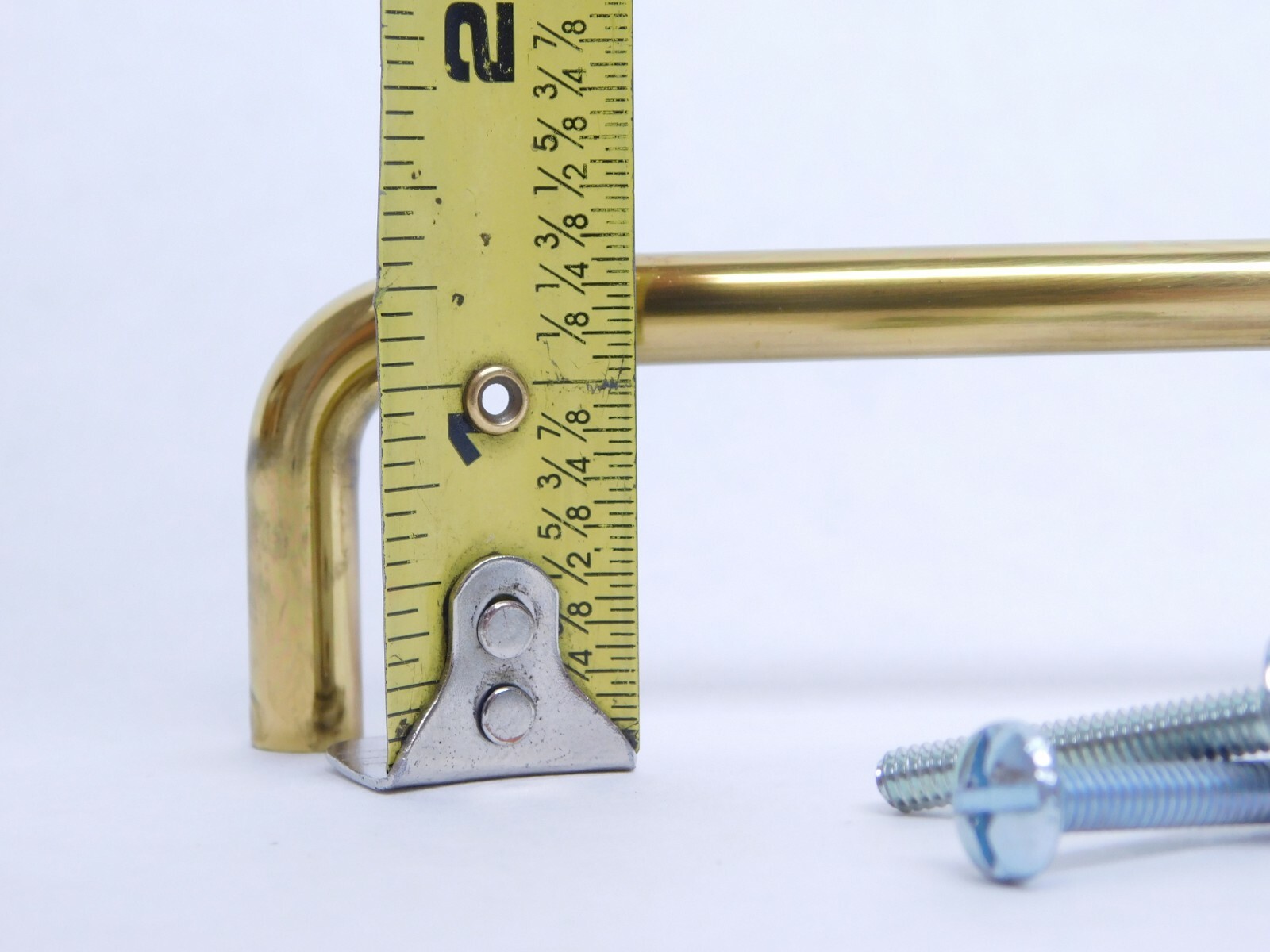 Stanley 4484 BRASS 4" CC Cabinet Wire Pull Handles With SCREWS ES | eBay