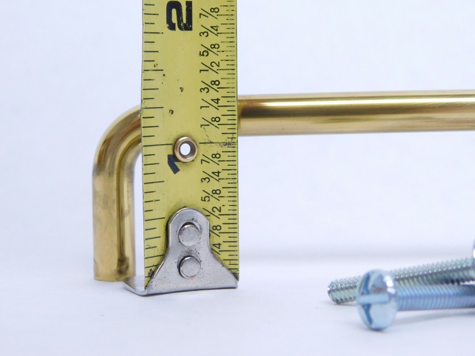 Stanley 4484 BRASS 4" CC Cabinet Wire Pull Handles With SCREWS ES | eBay