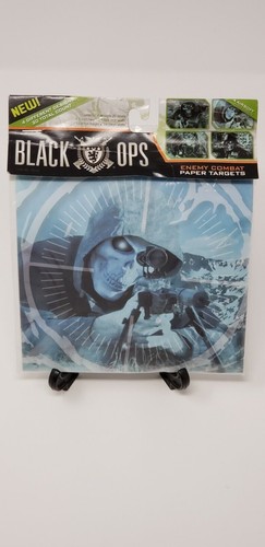 Black Ops Enemy Combat Paper Targets Brand New Sealed Airsoft Practice ...
