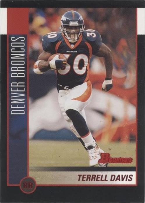 2002 Bowman Terrell Davis #83 for sale | eBay