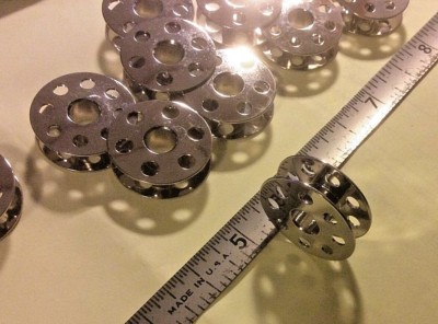 10 - 50 Bobbins For Singer Featherweight Sewing Machines Fits 221 222 ...