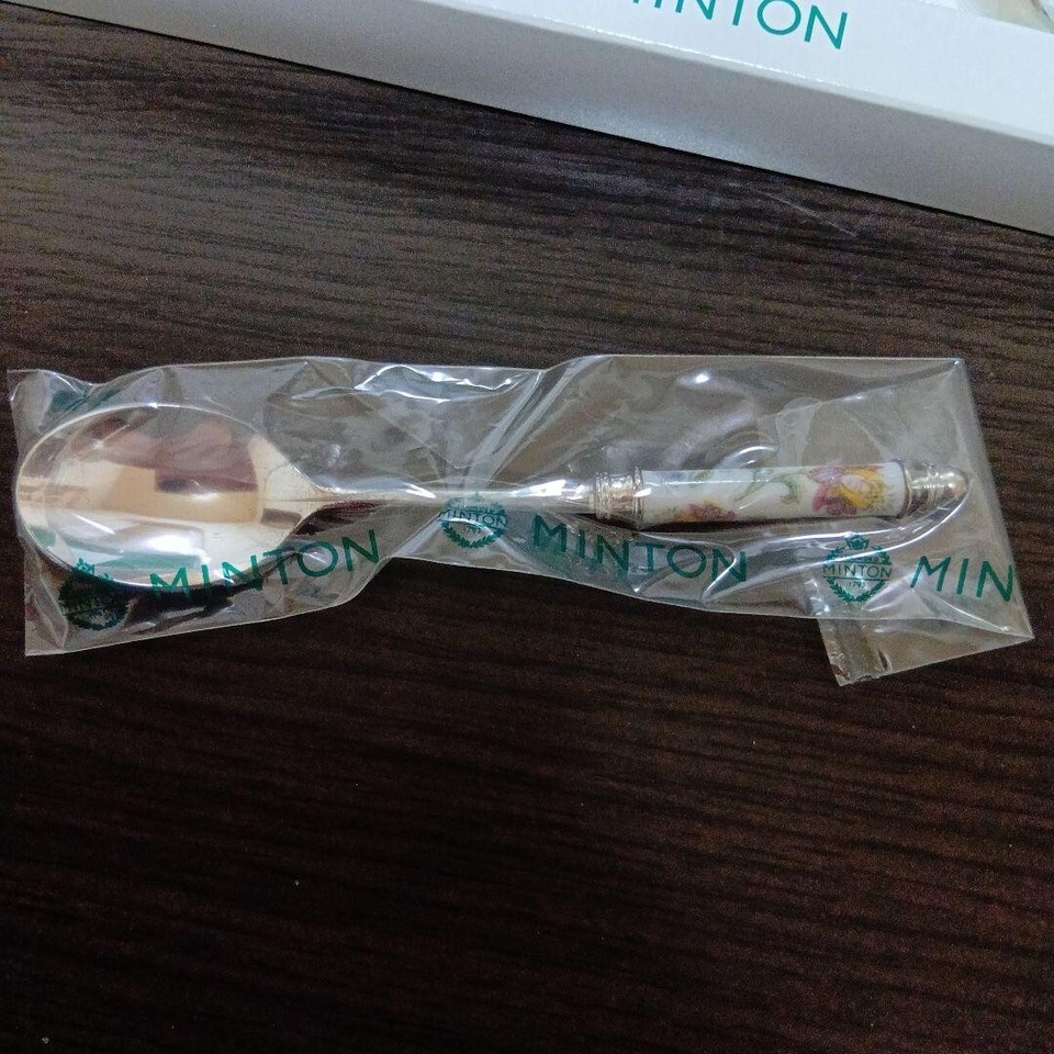 Minton Haddon Hall Green Silver Spoon Fork 10 Set 250527 | eBay