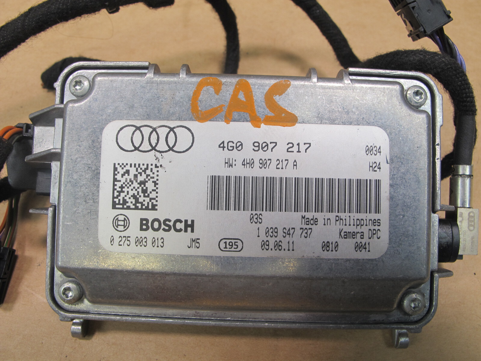 Audi A8 Windshield Lane Assist Front View Camera OEM 4G0907217 for sale ...