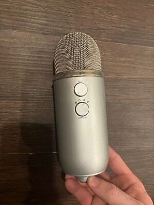 Blue Yeti Professional Multi-Pattern USB Condenser Microphone - Silver ...