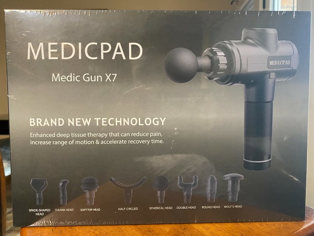 MEDICPAD Medic Gun X7 Massager Percussion Massage Gun for Athletes for ...
