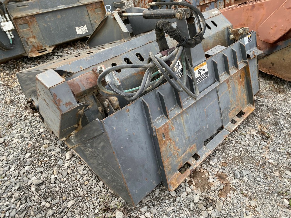 Used 66" FFC Rockhound Landscape Rake Skid Steer Attachment | eBay