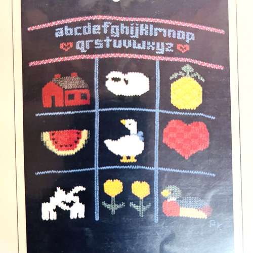 Donna’s Country Collection ABC Duplicate Stitch Pattern 2 Packets ...
