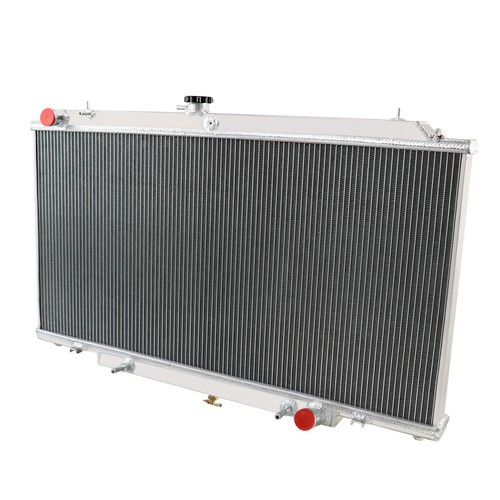 4ROW Aluminum Radiator Fit Nissan GU Patrol Y61 AWD Petrol 4.5L 6cyl ...