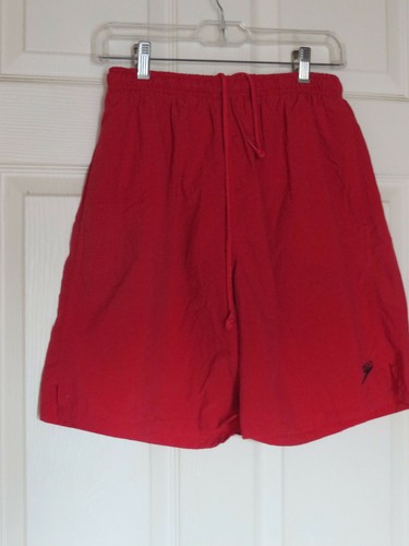SPEEDO Men's Red Swim Trunks Shorts SZ Medium Retro | eBay