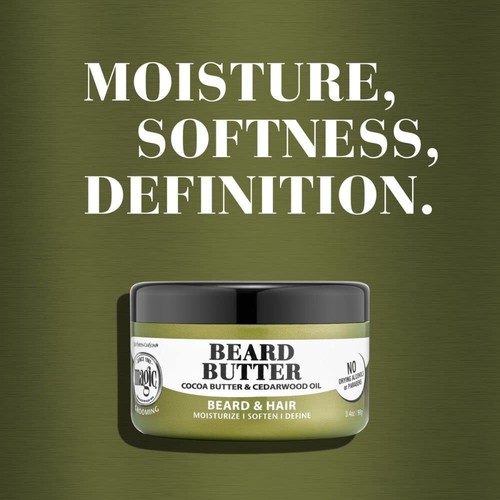 Magic Grooming Beard Butter Softens and Defines Beard, 3.5 oz ...
