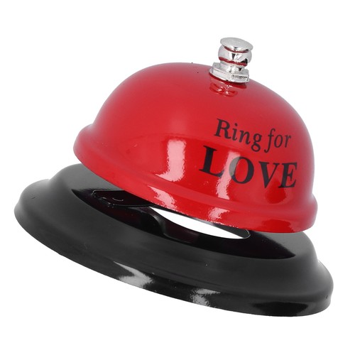 (Red)Restaurant Call Bell With Anti Slip Base Manual Meeting Bar ...