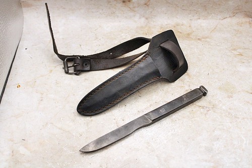 876/ British or US OSS trench commando fighting knife agent F-S dagger ...