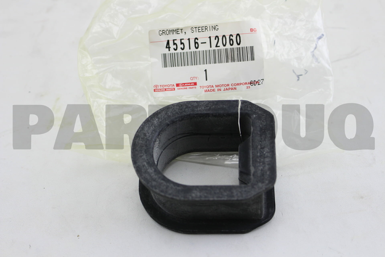 4551612060 Genuine Toyota GROMMET, STEERING RACK HOUSING, NO.1 45516 ...