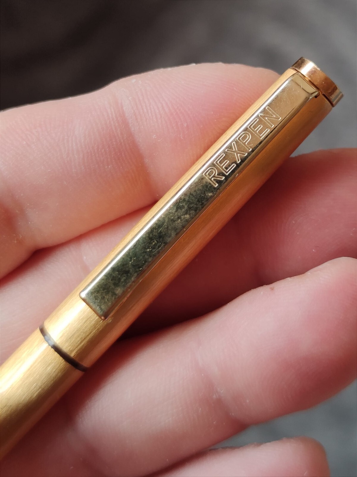 🔴Gold plated REXPEN Diplomat TOZ PENKALA Zagreb, fountain pen🔴 | eBay UK