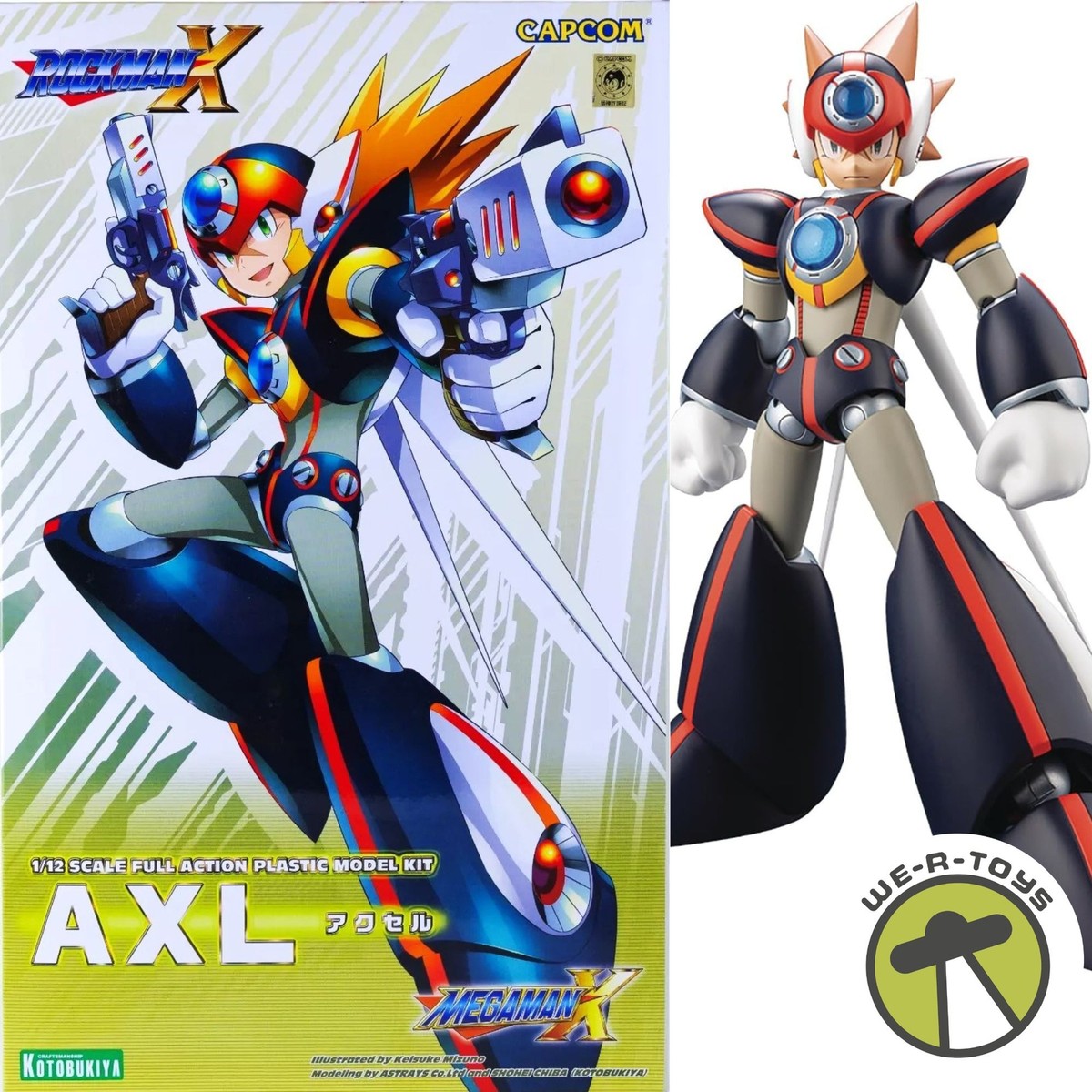 Megaman X Axl RARE NEW Megaman X MegamanX Axl 10 Action Figure