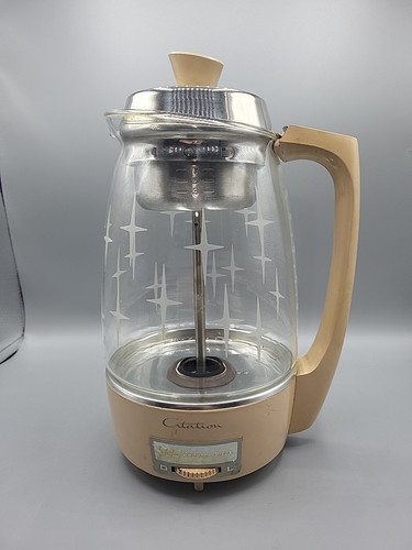 Vintage Proctor Silex Citation Atomic Star Burst Coffee Percolator ...