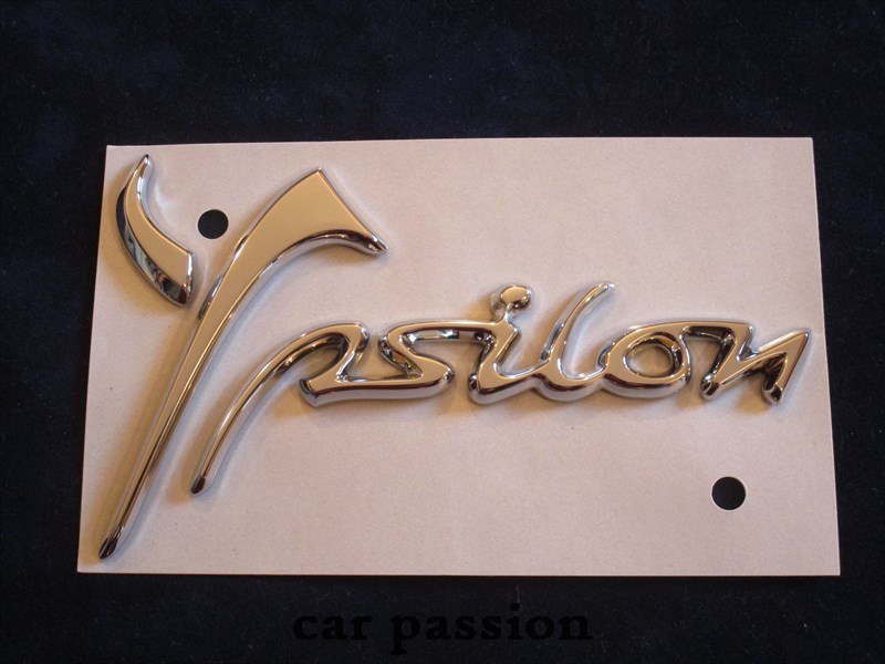 SCRITTA STEMMA LANCIA YPSILON Y 2011 ORIGINALE POSTERIORE logo emblem ...