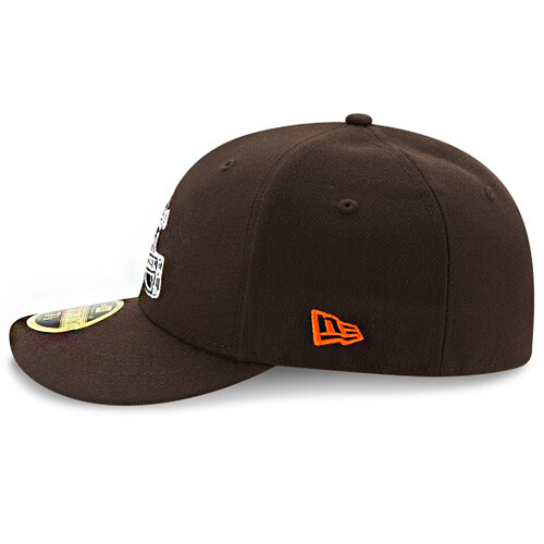 New Era Cleveland Browns Fitted Hat NFL Authentic 5950 Low Profile Size ...