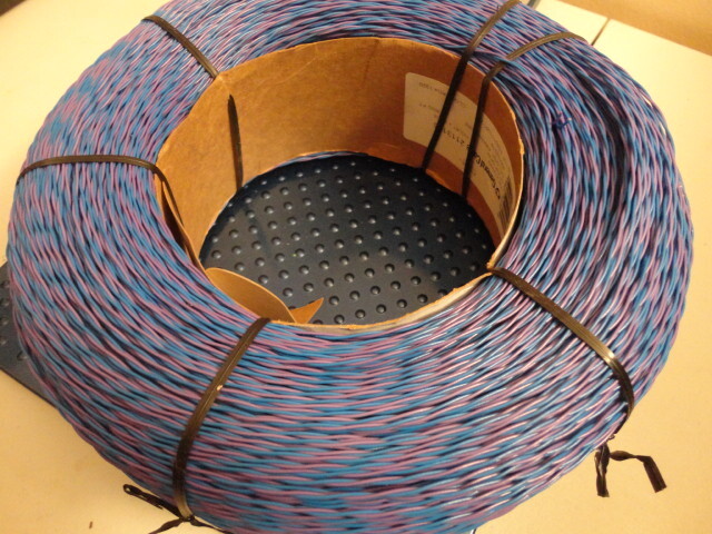 GENERAL CABLE 2113185 DIST FRAME WIRE TIGHT TWIST 22AWG 3000FT. VIOLET ...