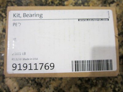 Grundfos 91911769 Paco Bearing Kit New | eBay