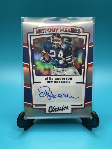 2022 Panini Classics - Ottis Anderson - History Makers Auto /50 | eBay