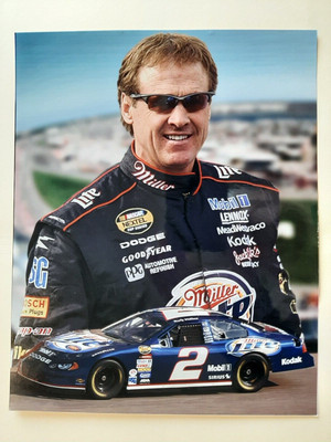 Rusty Wallace and #2 Miller Lite Car, Photo | eBay