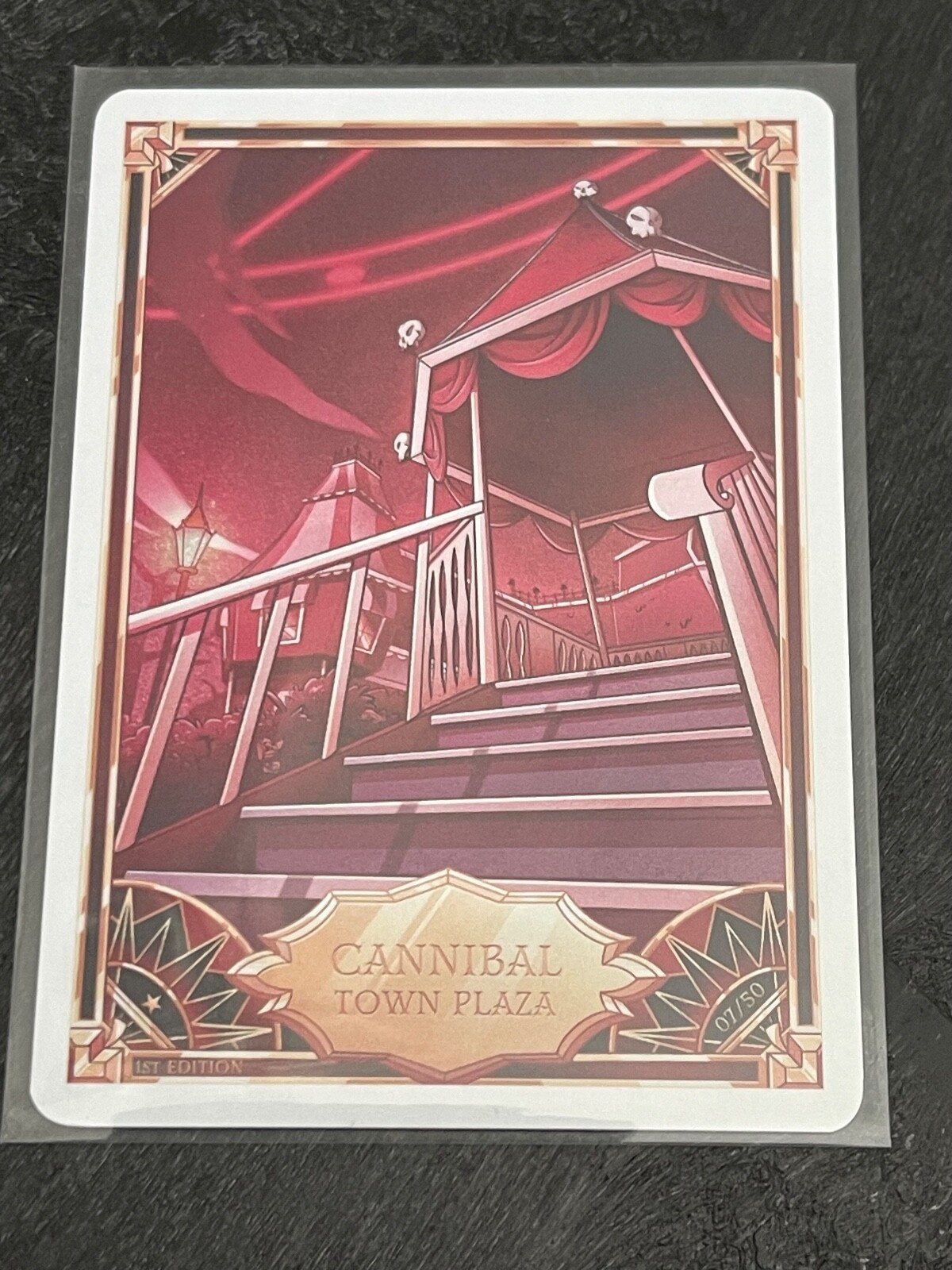 Hazbin Hotel Trading Card FOIL CANNIBAL TOWN PLAZA Season 1 First ...