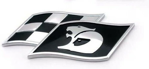 Black HSV Flag Badge Sticker Emblem For Commodore GTS R8 Clubsport ...