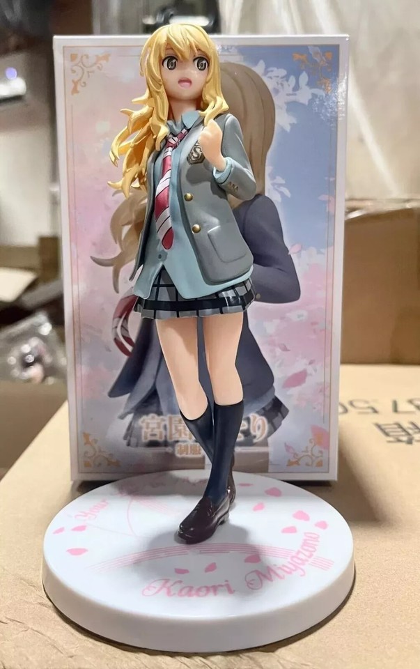 Anime April is your lie Kaoru Miyagen PVC Figure New No Box toy 18cm | eBay