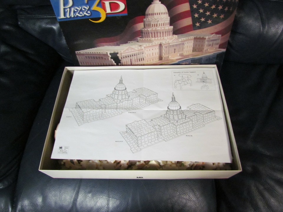 Puzz 3-D US Capitol Building Puzzle | eBay