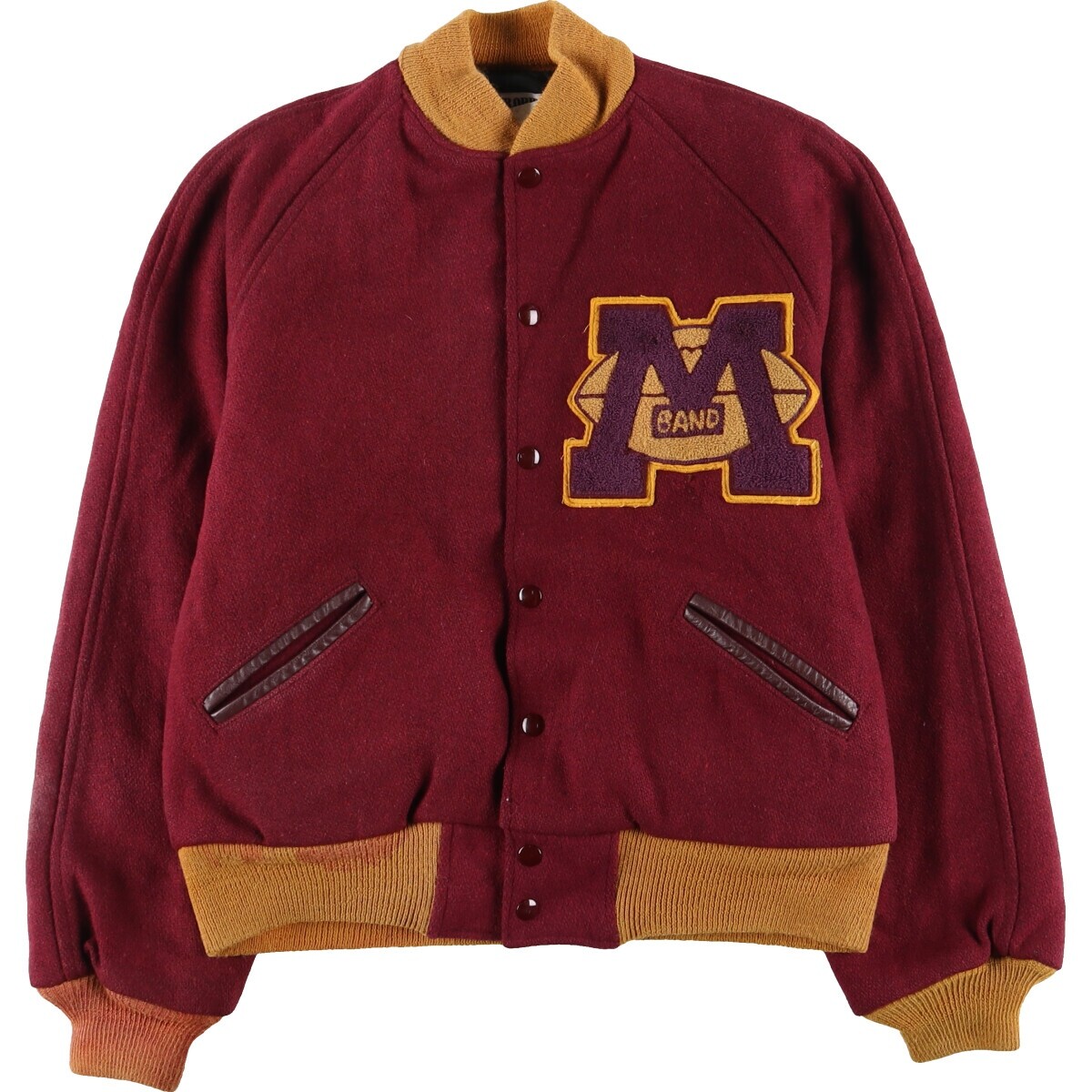 80'S TROPHY JACKETS Wool Stadium Jacket Award Jacket … - Gem