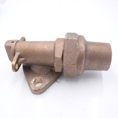 Mueller 2"x 1-1/2" FNPT Copper Ground Key Angle Meter Valve | eBay