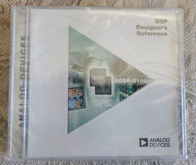 Analog Devices DSP Designers Reference CD ROM ~NEW~ ~SEALED~ | eBay