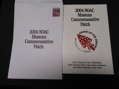 2004 NOAC Museum Commemorative Patch in Folder ctls2 | eBay