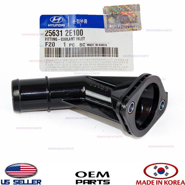 256312E100 Genuine Hyundai / KIA Fitting-coolant Inlet for sale online ...