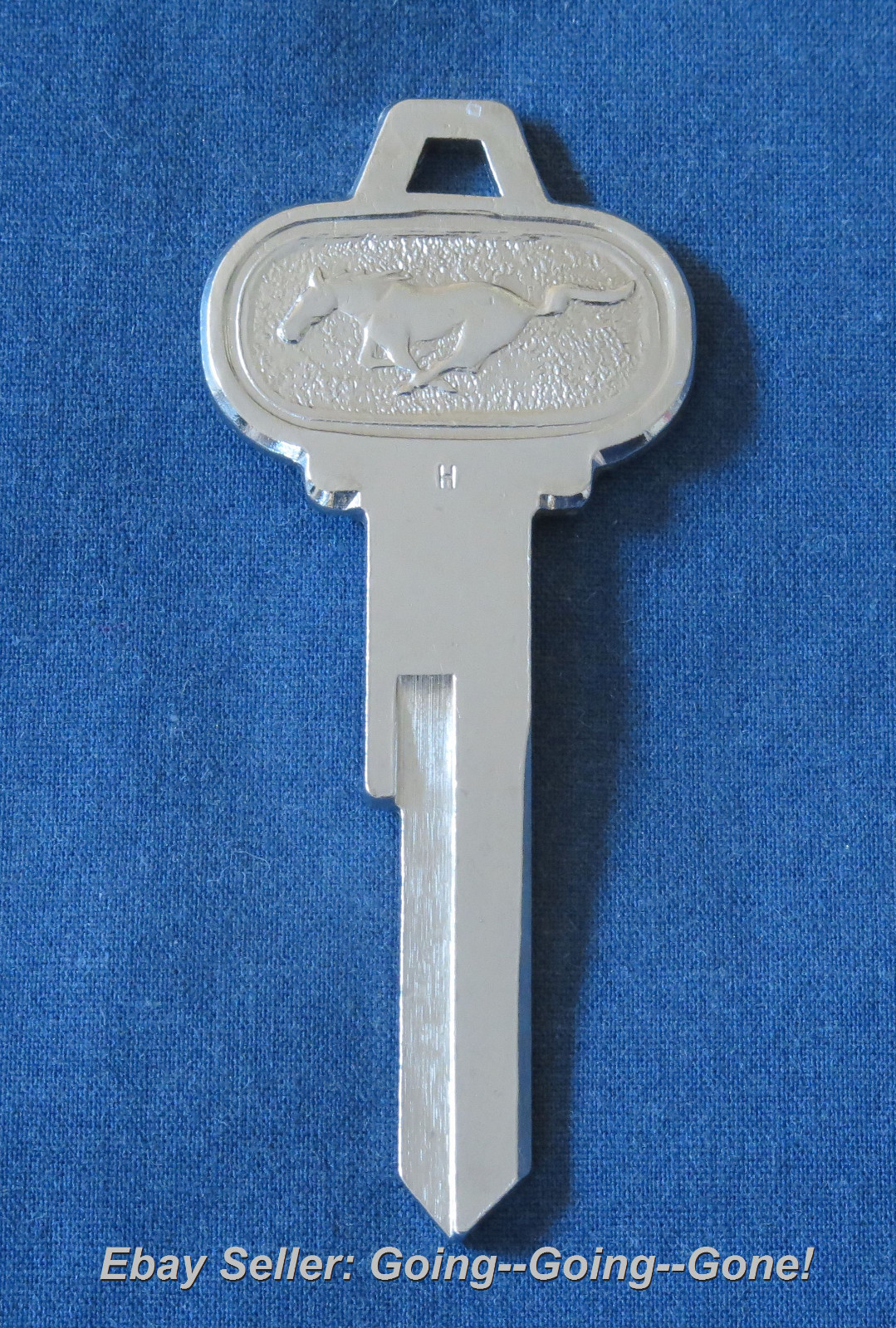 ORIGINAL HURD FORD MUSTANG PONY KEY BLANK TRUNK / GB 1964-1965 S1127MU ...