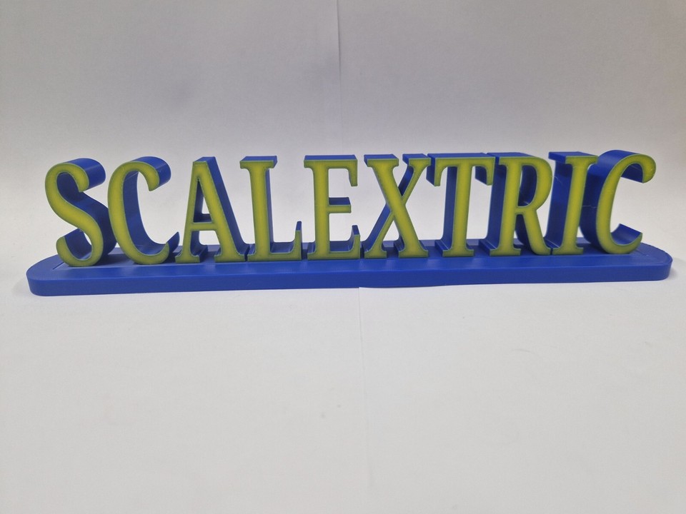 Scalextric - 3D Shop Display Collection Sign Collectors Display | eBay UK