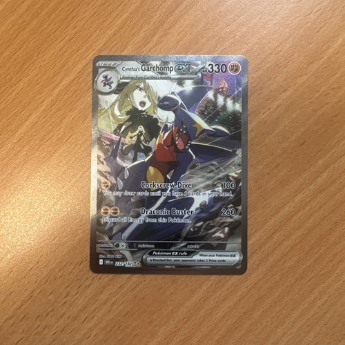 Cynthia's Garchomp EX destined rivals 232/182 Pokemon Pack Fresh Full ...