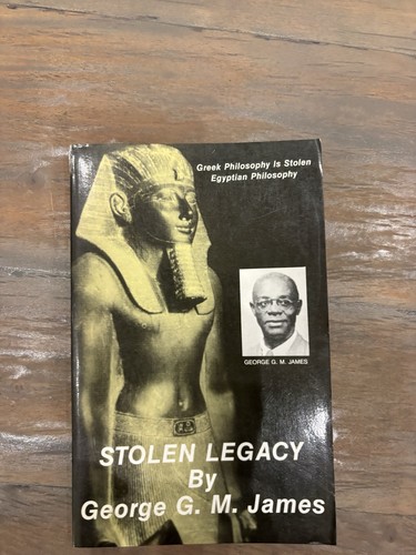 Stolen Legacy George G.M. James Vintage 1989 Paperback Book Greek ...