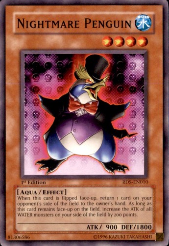 1st Ed Nightmare Penguin RDS-EN010 Yugioh | eBay