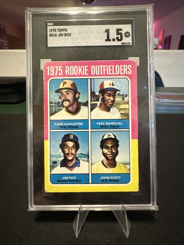 SGC Graded 1975 Topps MVP’s/ Rookie Outfielders Lot (3) Cards | eBay