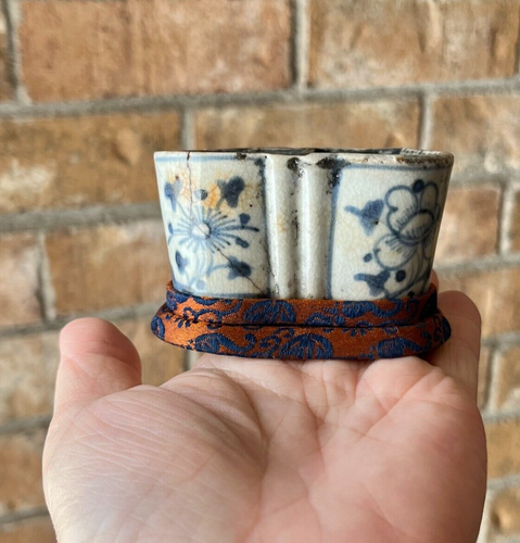 Late Qing ink procelain box 晚清墨瓷盒 | eBay