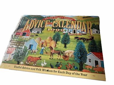 Old Farmers Almanac 1999 Calendar | eBay