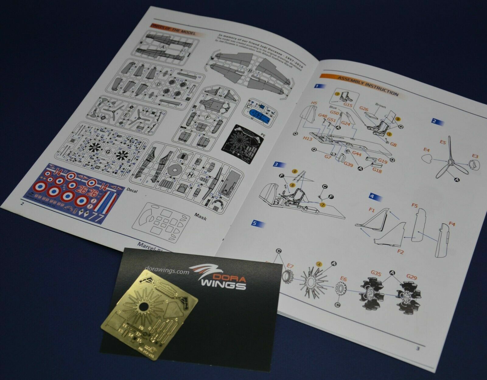 Dora Wings 48021 Bloch MB.155C.1, Airplane plastic model kit scale 1/48 ...