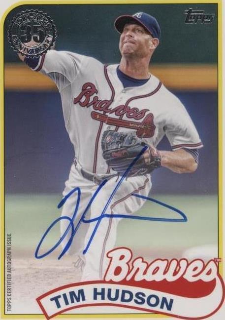 2024 Topps Series 2 - 1989 Topps Baseball Autographs Tim Hudson #89BA2 ...