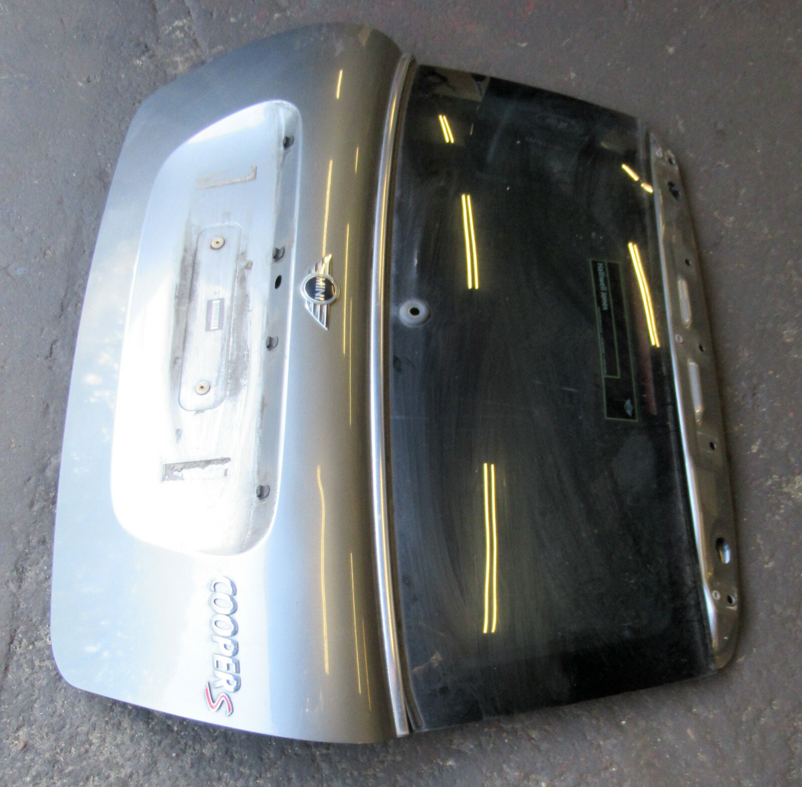 Genuine MINI Tailgate Boot Lid (Dark Silver) for R56 Cooper / One / S ...