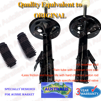 2 Front Struts for Toyota Corolla AE82 Twin Cam DOHC Shock Absorbers 10 ...